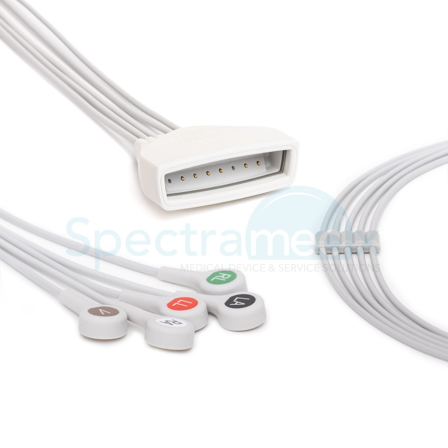 Philips Telemetry ECG Leadwire, 5-lead Snap - Spectramedx